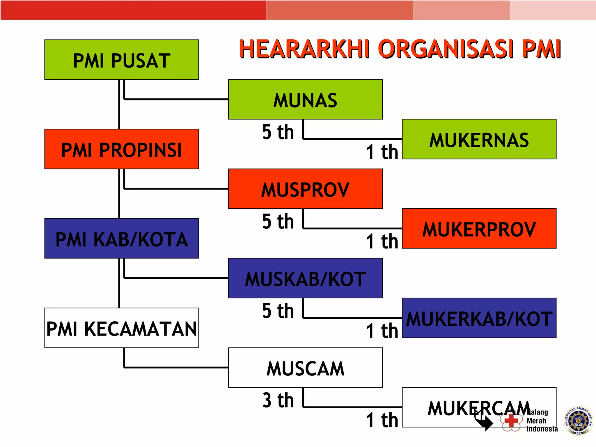 Organisasi PMI PPT (Materi PMR) | PPT