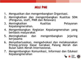 Organisasi PMI PPT (Materi PMR) | PPT