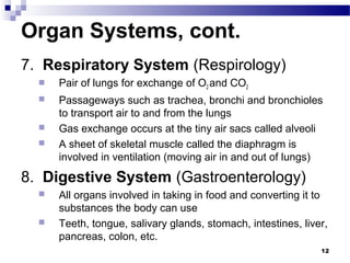 2 organization of the human body | PPT