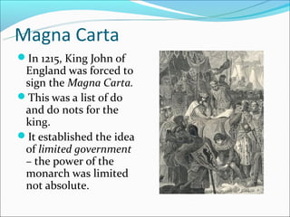 2.origins of american government | PPT