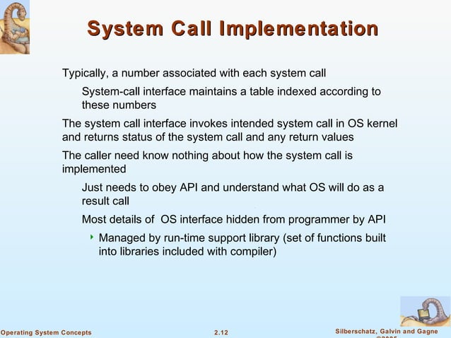 2.Operating System Structures | PPT