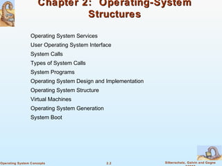 2.Operating System Structures | PPT