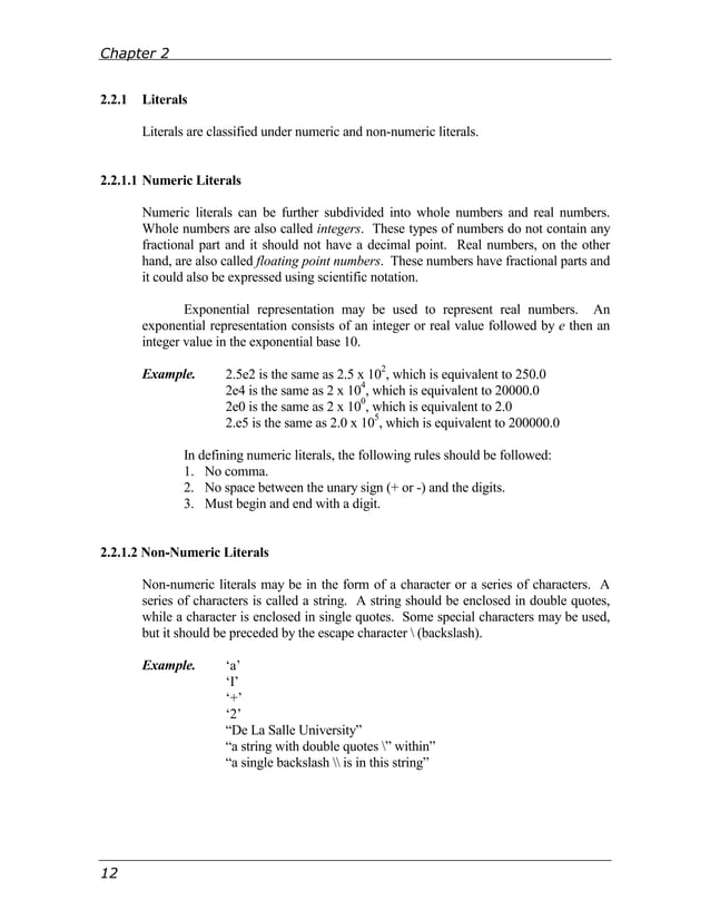 Overview of C Language | PDF