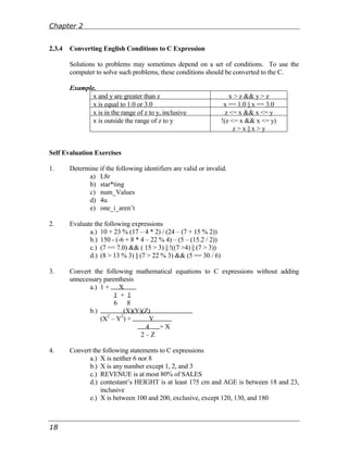 Overview of C Language | PDF