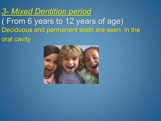 over view of dentition | PPTX
