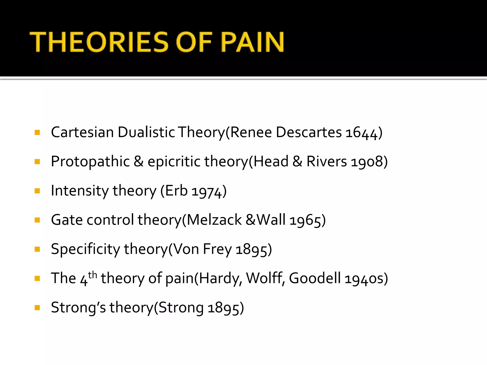 pain pathway | PPTX