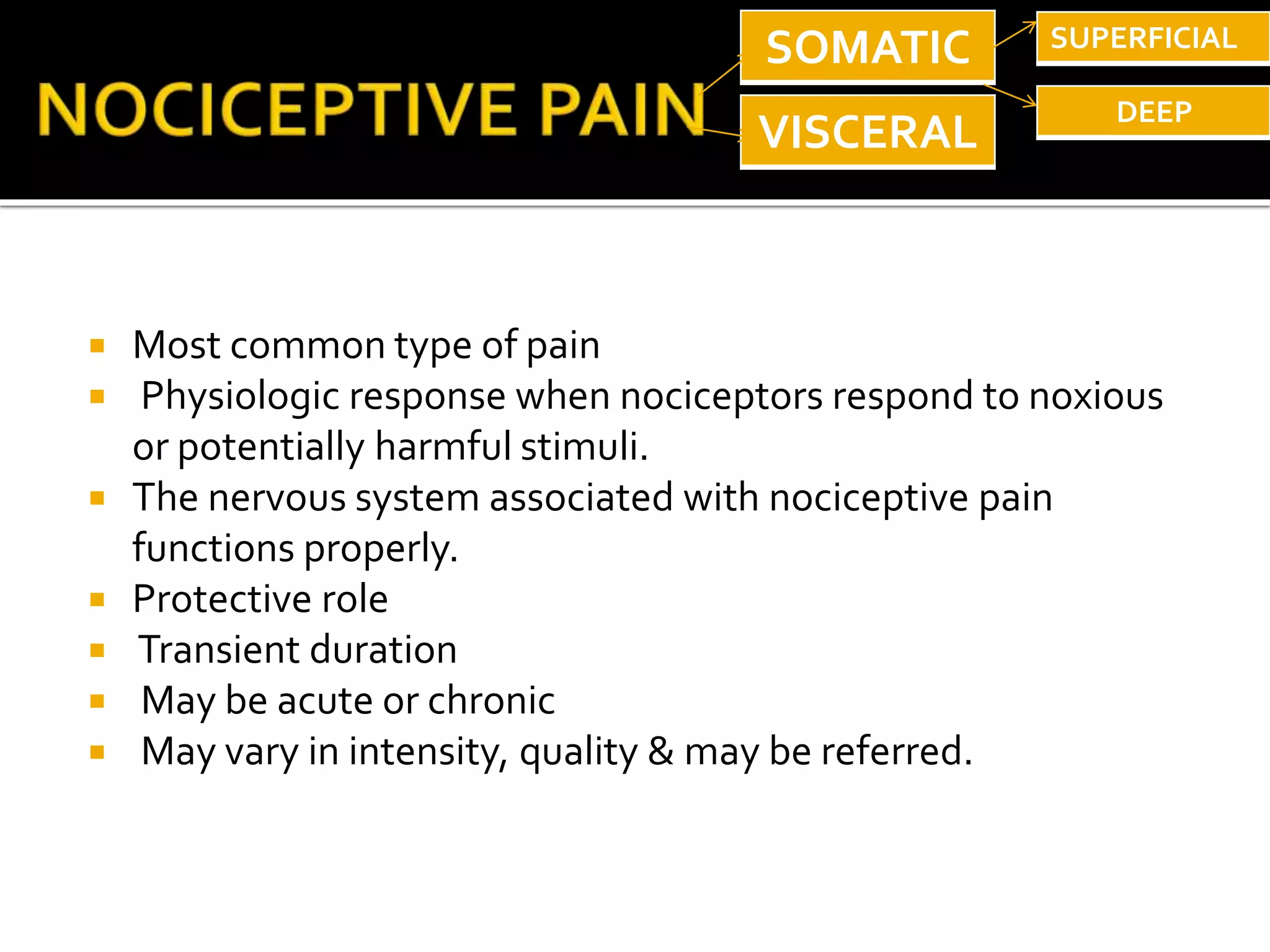 pain pathway | PPTX
