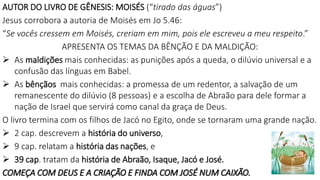 2 panorama do at - genesis criacao ate adao | PPTX