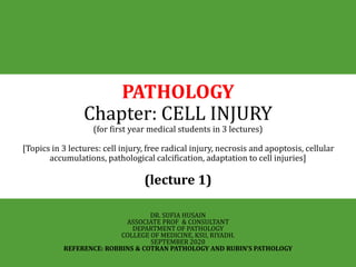2- Pathology CELL INJURY L1 Medical Sept 2020.ppt