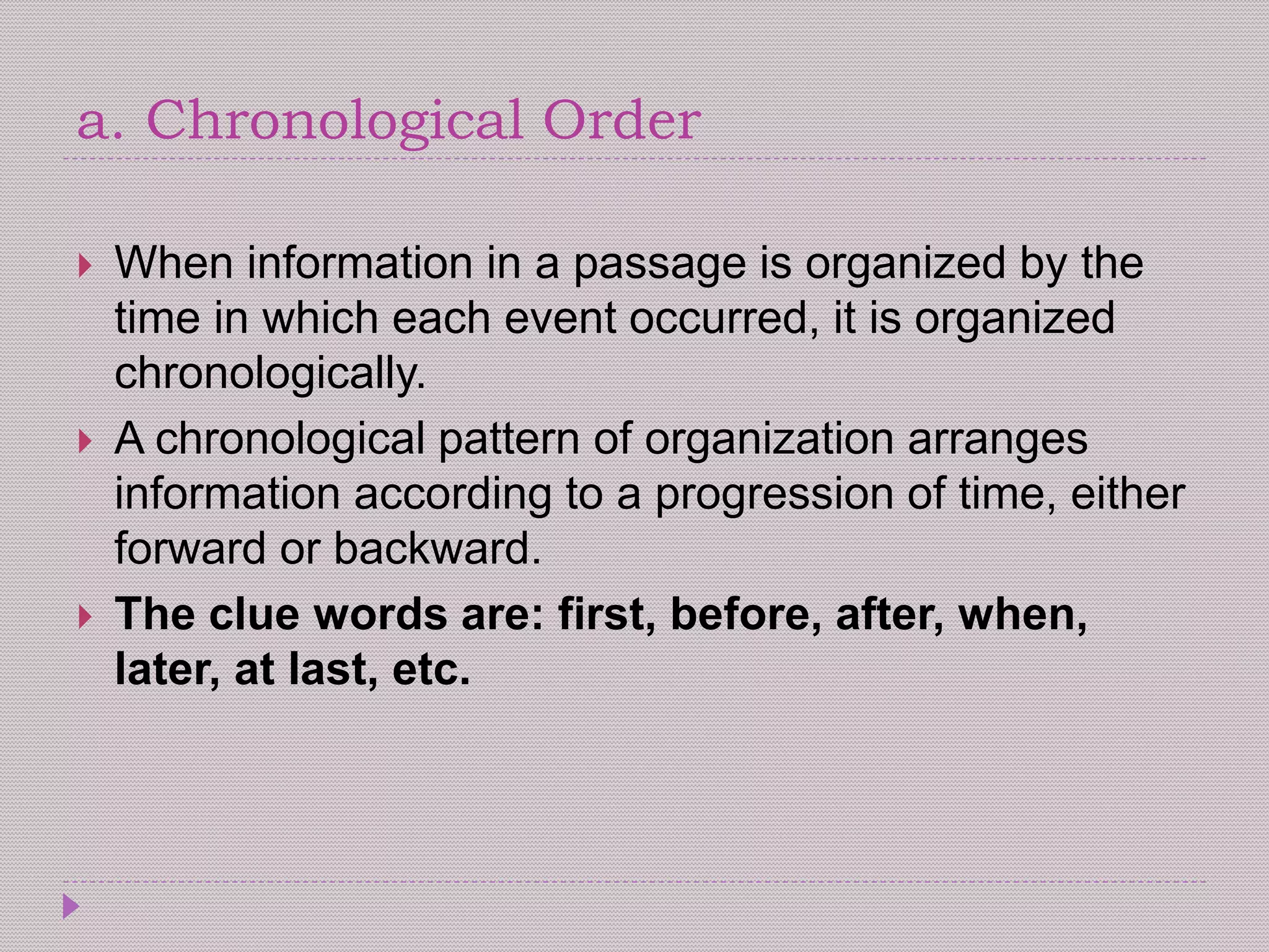 patterns of organization | PPTX