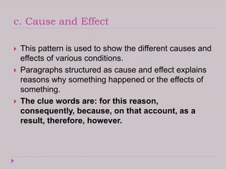 patterns of organization | PPTX | Medical Health