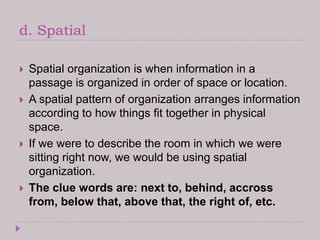 patterns of organization | PPTX | Medical Health