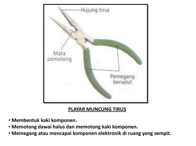 2. pemilihan alatan, bahan dan komponen | PPTX