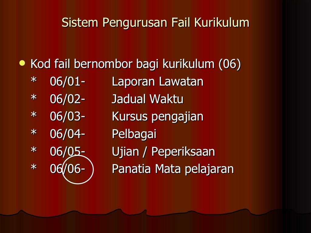 pengurusan fail panitia pengurusan fail panitia