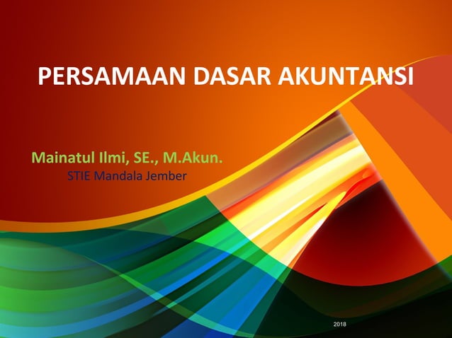 2 persamaan dasar akuntansi | PPT
