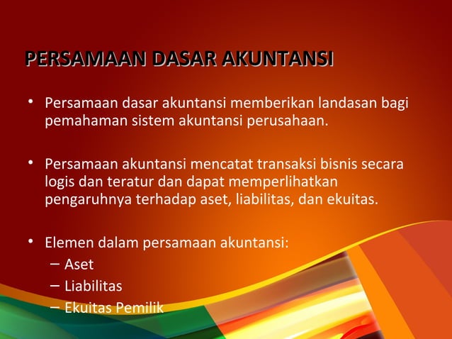 2 persamaan dasar akuntansi | PPT