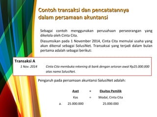 2 persamaan dasar akuntansi | PPT