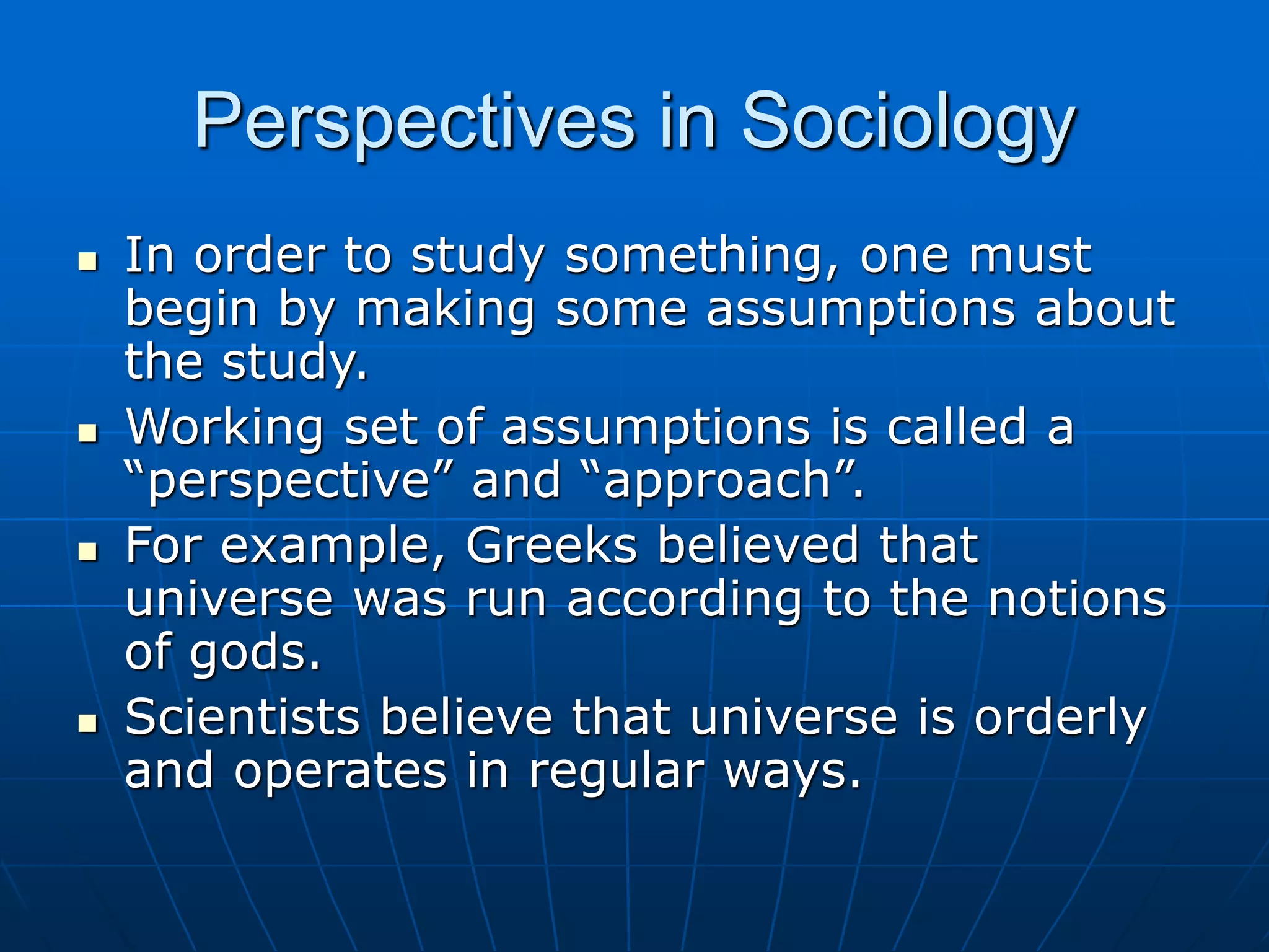 2-Perspectives in Sociology.ppt | Science