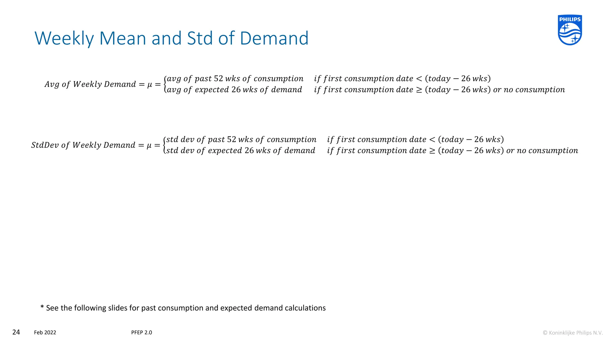 PFEP Calculation User Guide.pptx to work | PPT