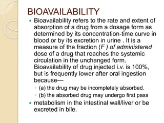 Pharmacokinetics | PPTX