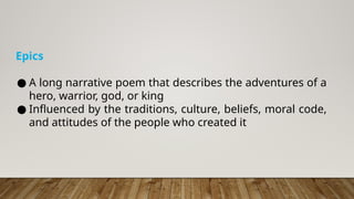 The Philippine Folk Narratives Literature | PPTX