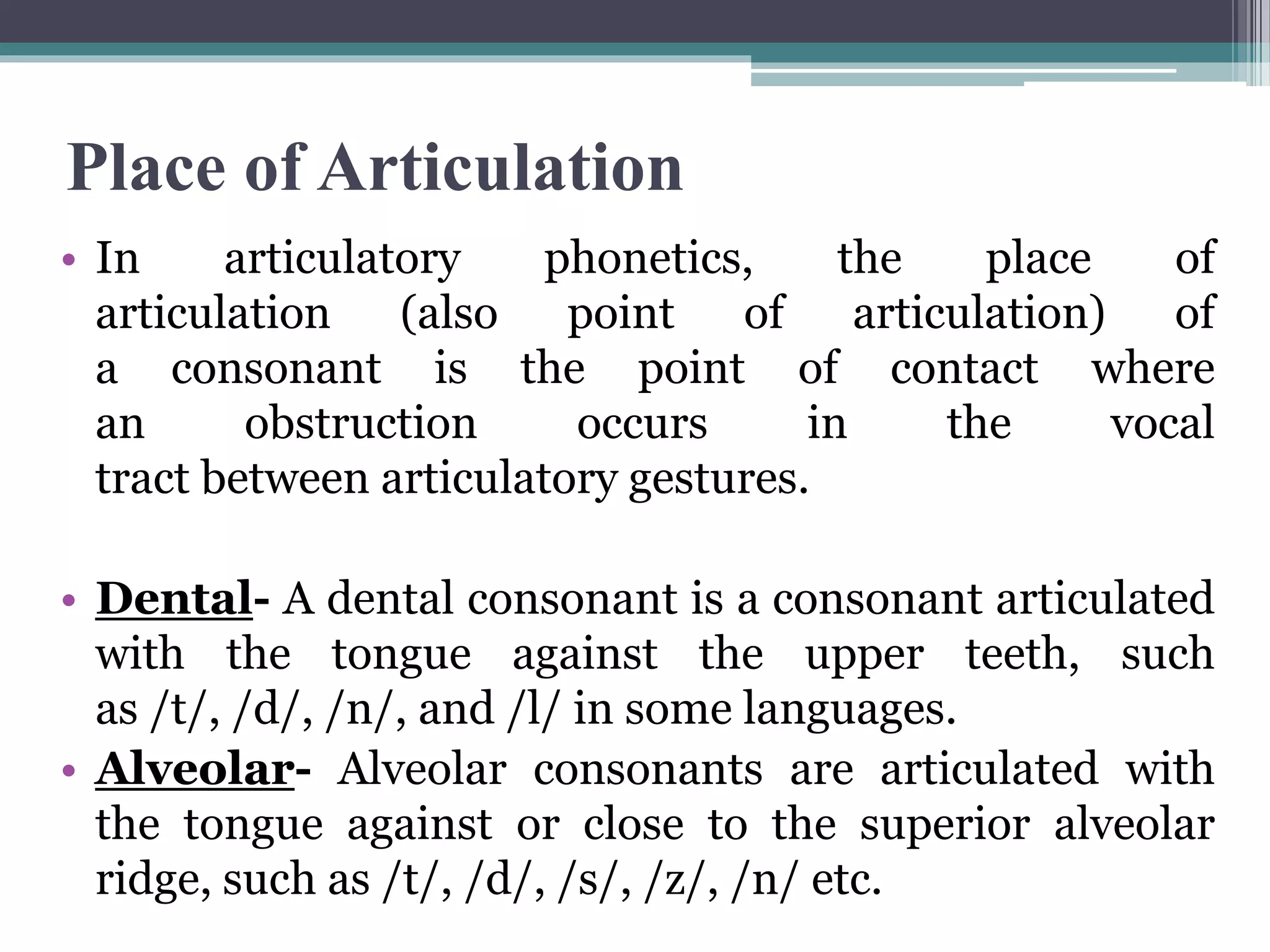 Introduction to Phonetics and Phonology | PPTX