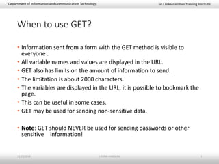 PHP Form Handling | PPTX