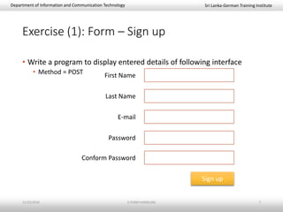 PHP Form Handling | PPTX