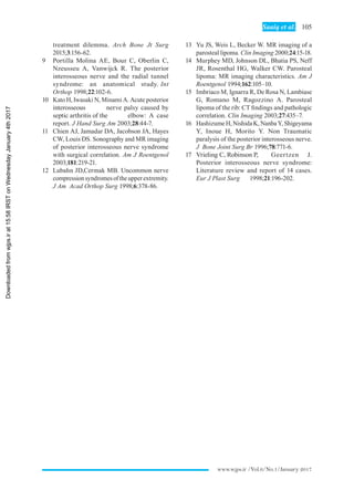 2 pin syndrome | PDF