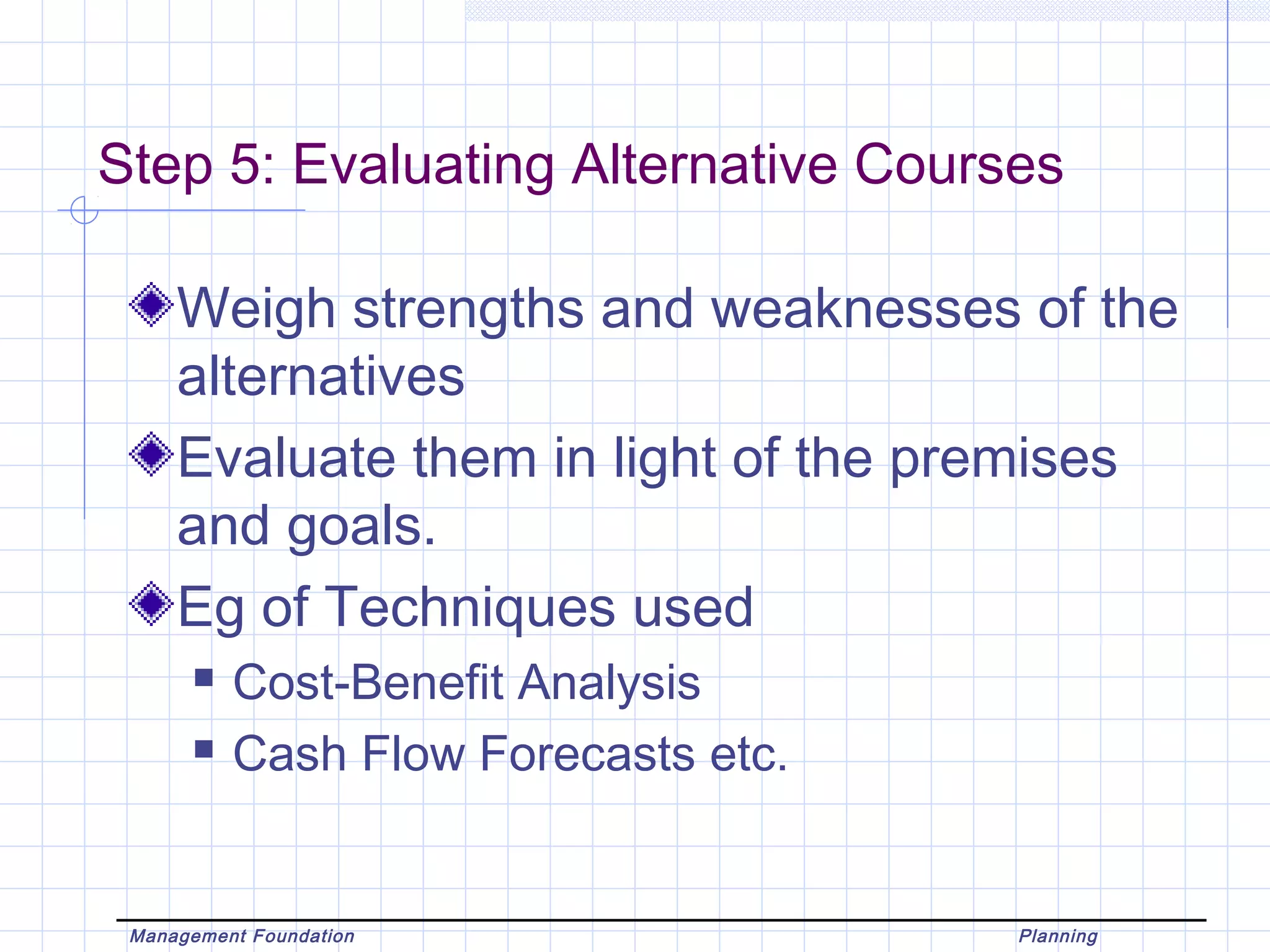 MGMT module 2 planning | PPT