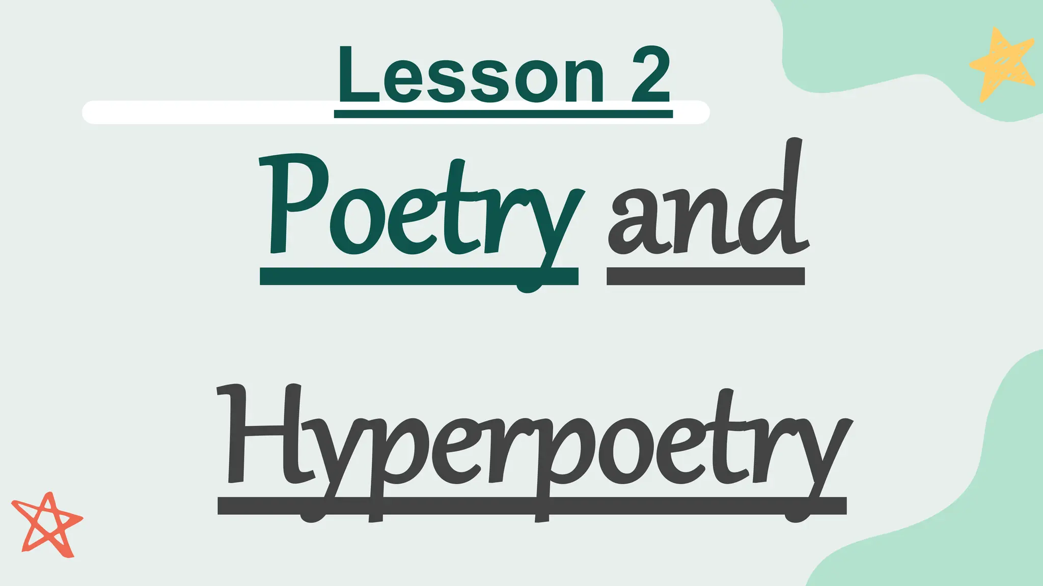 21st Century Literature-Poetry and Hyperpoetry .pptx