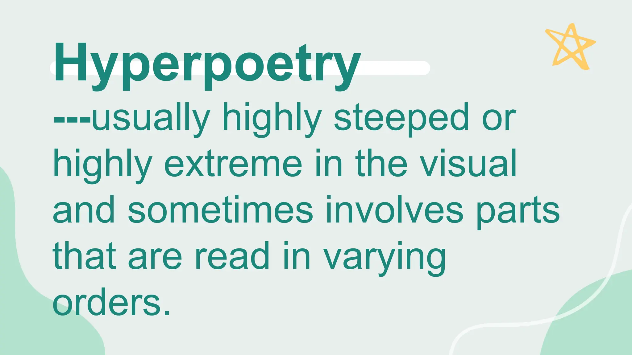 21st Century Literature-Poetry and Hyperpoetry .pptx