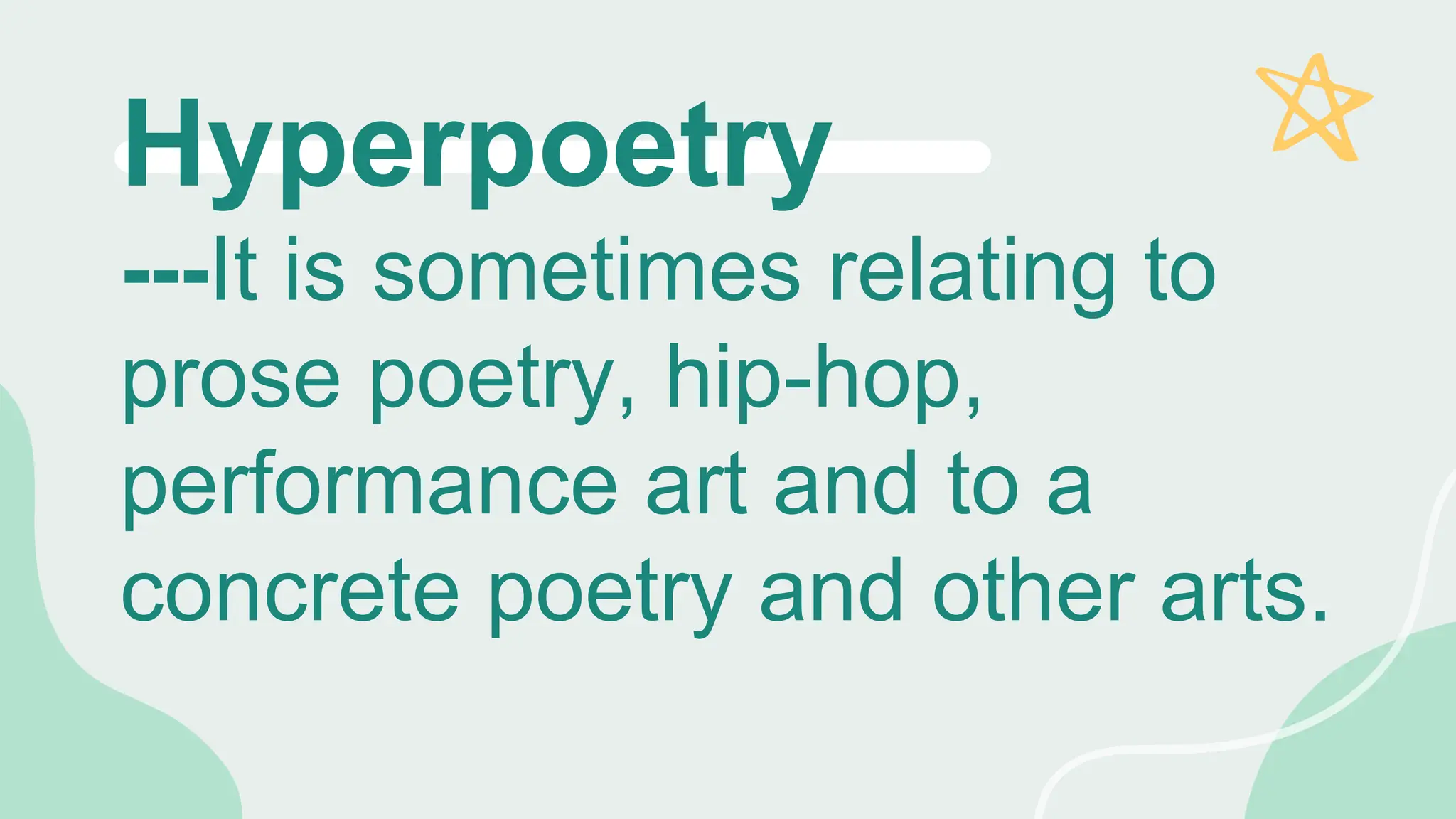 21st Century Literature-Poetry and Hyperpoetry .pptx