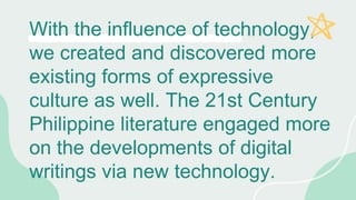 21st Century Literature-Poetry and Hyperpoetry .pptx