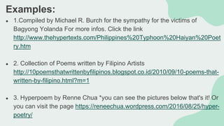 21st Century Literature-Poetry and Hyperpoetry .pptx