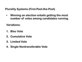 Political Systems (Handout) | PDF