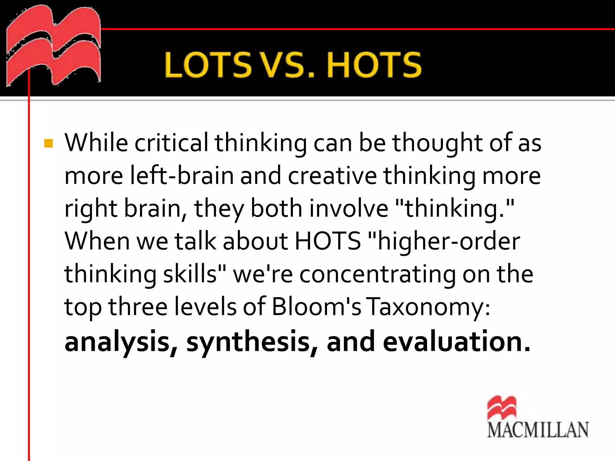 2. ppt lots hots | PPTX