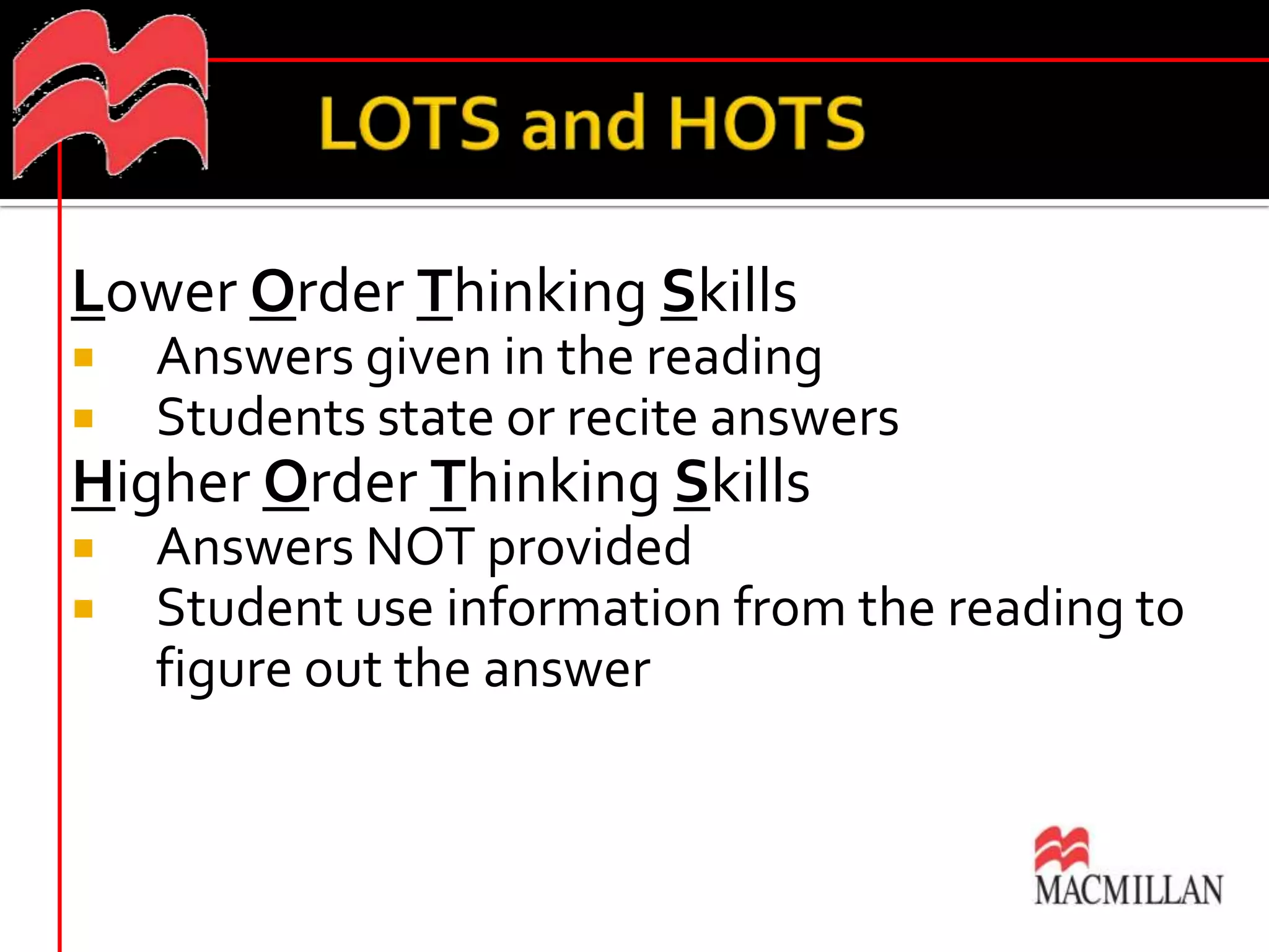2. ppt lots hots | PPTX