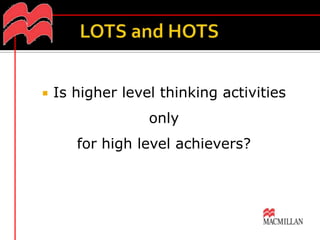 2. ppt lots hots | PPTX