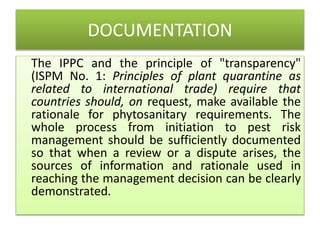 Pest risk analysis-Pest risk analysis (PRA) | PPTX