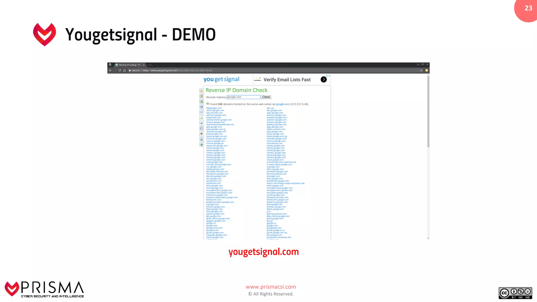 Practical White Hat Hacker Training - Passive Information Gathering ...