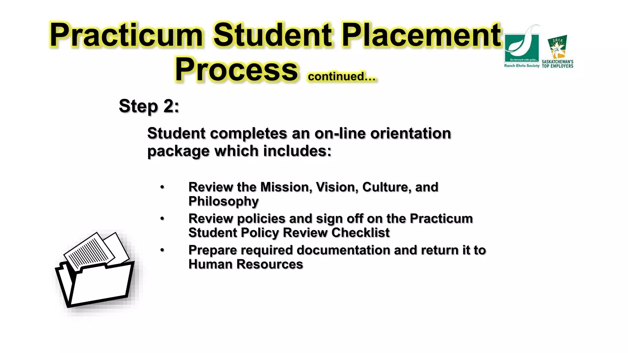 Practicum student placement process_new | PPT