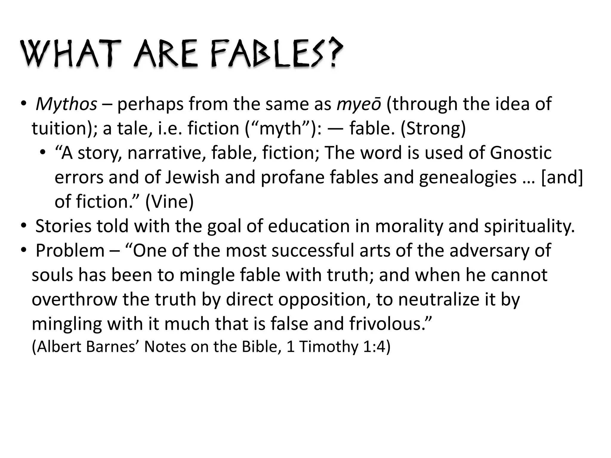 2 - Preaching Fables.ppt