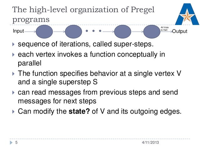 PREGEL a system for large scale graph processing