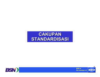 Cakupan Standardisasi | PDF
