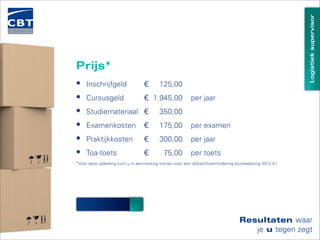 2 presentatie cbt logistiek supervisor | PDF
