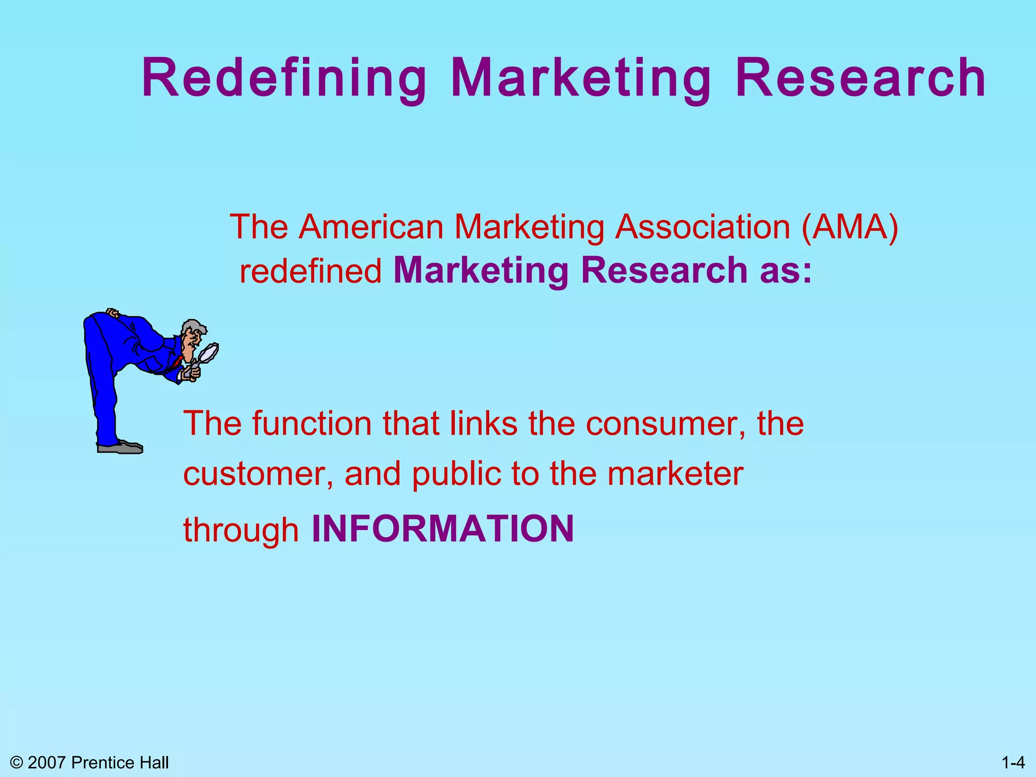 Chapter 1 Marketing Research Malhotra | PPT