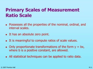 Chapter 8 Marketing Research Malhotra | PPT