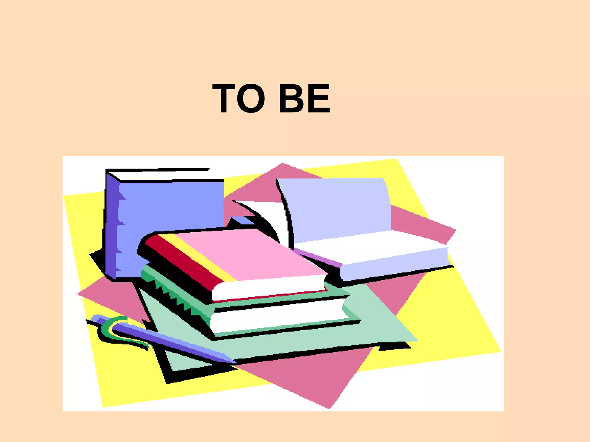 present tense verb be | PPT