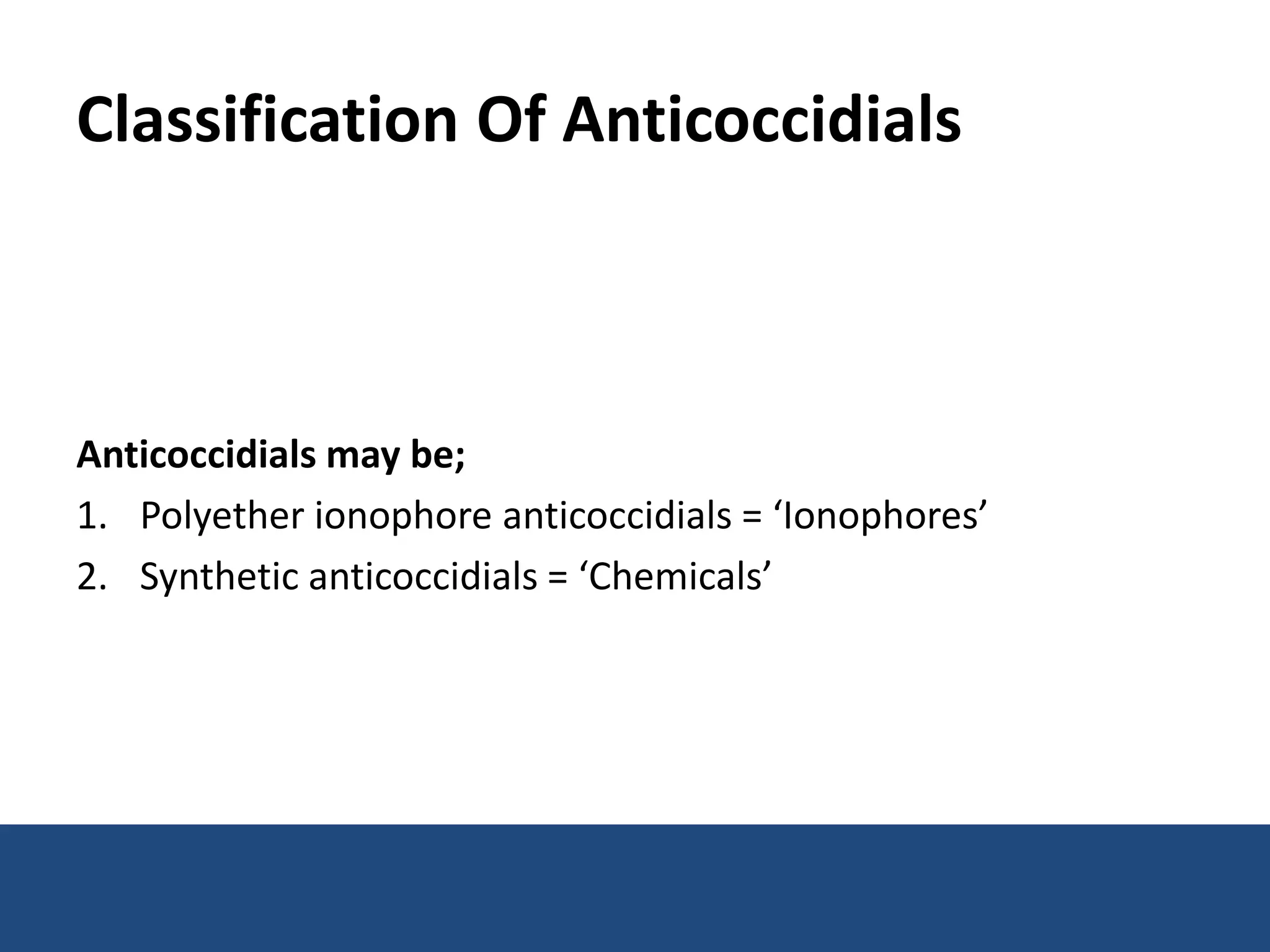 Prevention Of Coccidia In Poultry | PPTX